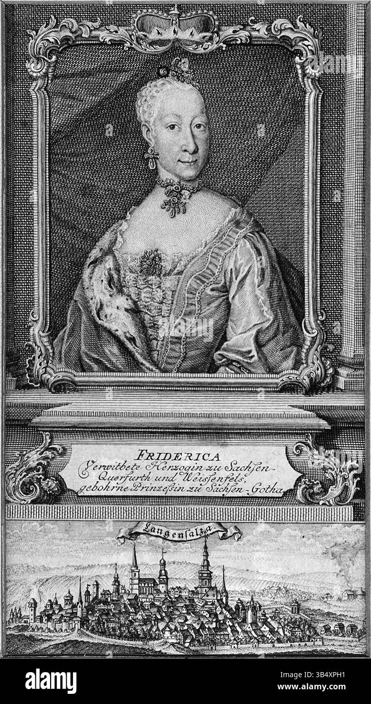 Johann Martin Bernigeroth’s 18th-century copper engraving portrays ...