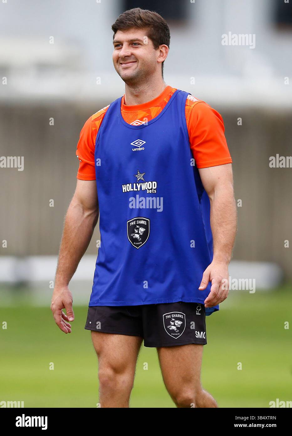 Tiaan Fourie of the Hollywoodbets Sharks during the Hollywoodbets ...