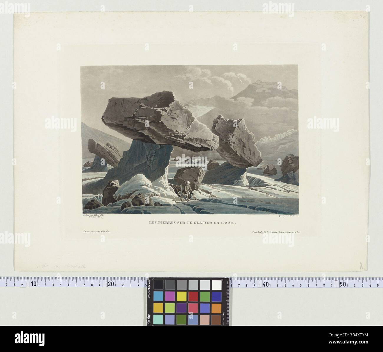 Gabriel Lory 'Fils' and Johann Hürlimann created this depiction of ...