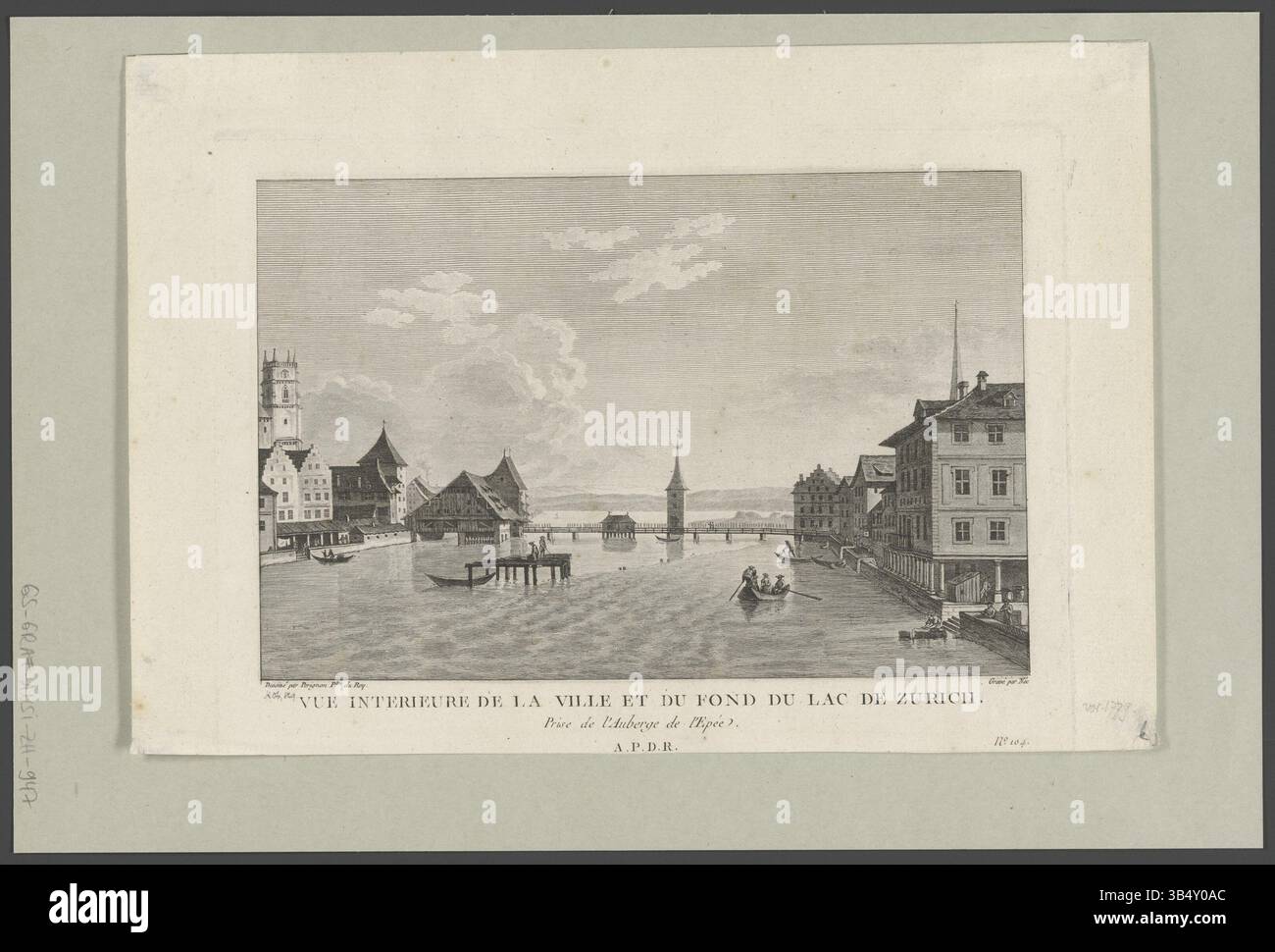 This 1780 print from the Swiss National Library depicts an interior ...