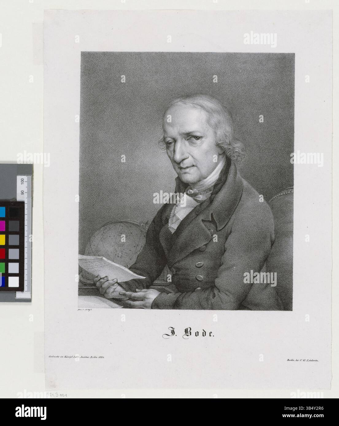 This 1824 copper engraving by Karl Friedrich Gustav Lüderitz and Emil ...