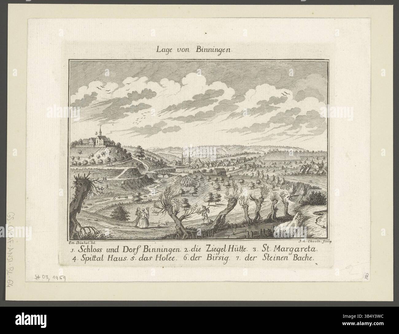 This etching from 1749 by Emanuel Büchel and Jacques-Antony Chovin ...
