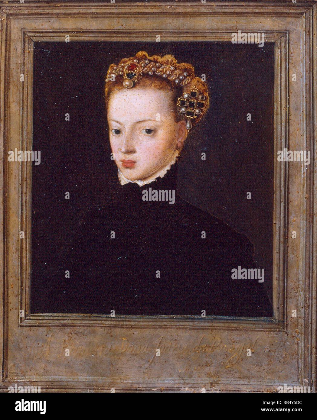 This 1586 portrait, attributed to Francisco de Holanda, depicts Joanna ...