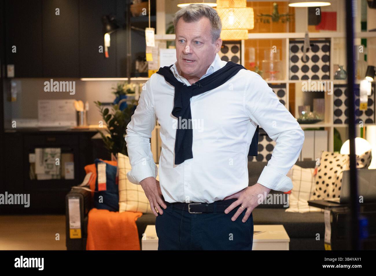 London, UK. 01 May 2025. Pictured: Jesper Brodin - CEO of Ingka Group ...
