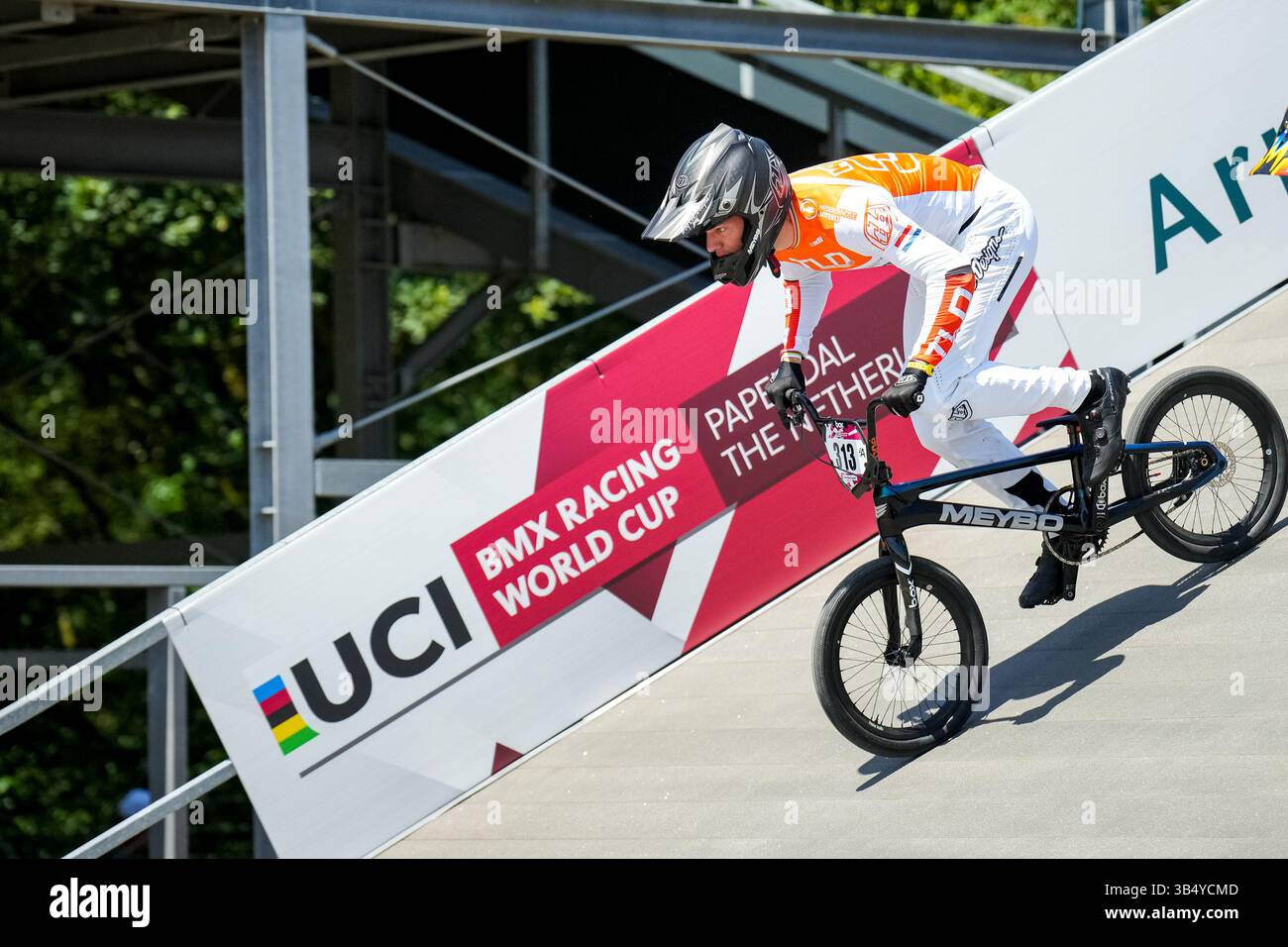 ARNHEM, NETHERLANDS - JUNE 24: Niek Kimmann of the Netherlands competes ...
