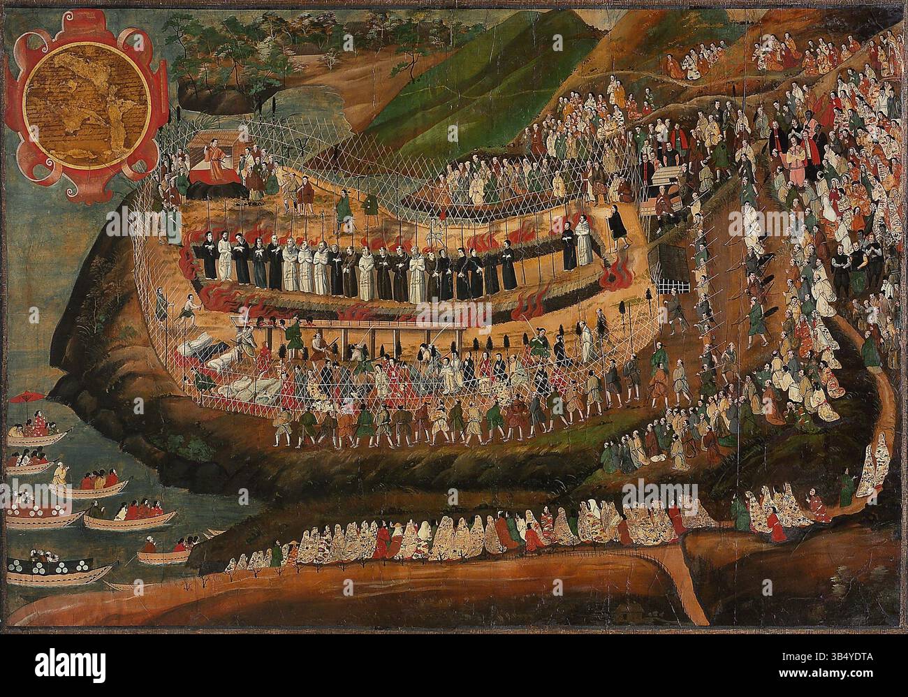 Execution by fire painting hi-res stock photography and images - Alamy