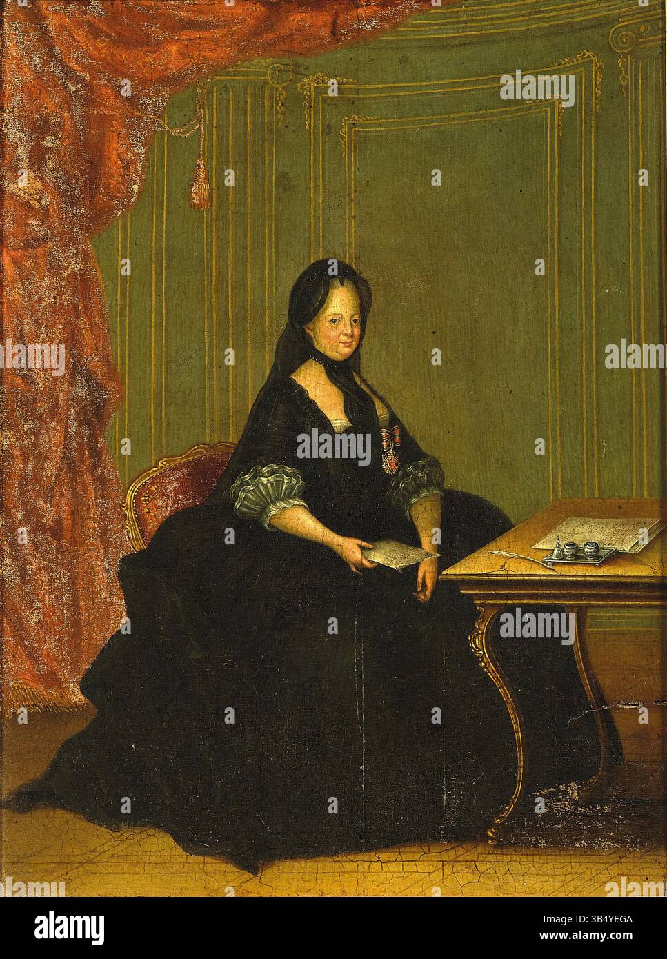 This 1780 portrait of Maria Theresa of Austria, painted by an unknown ...