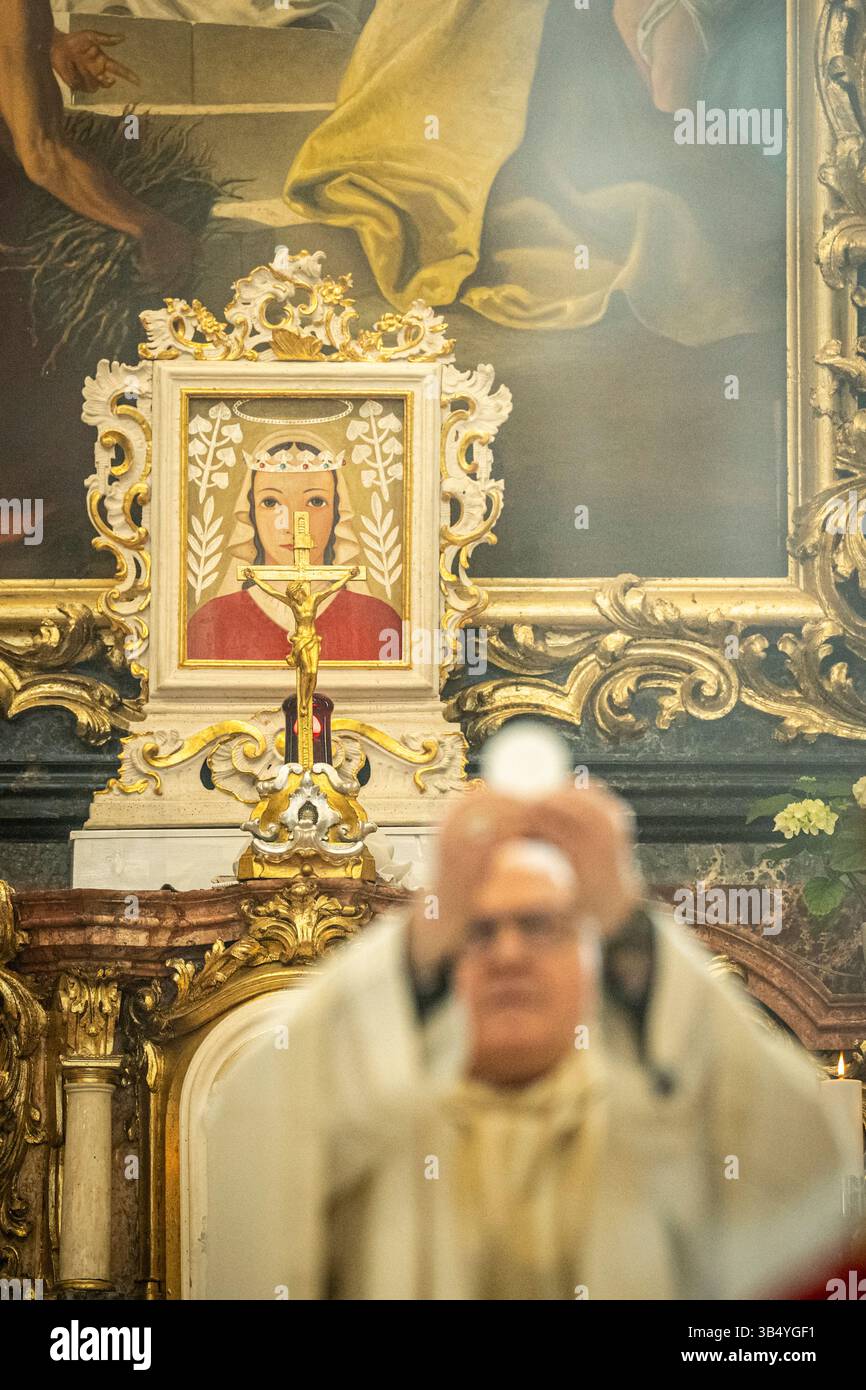 Holy Mass celebrated by Bishop Jan Baxant (pictured) in Basilica of St ...
