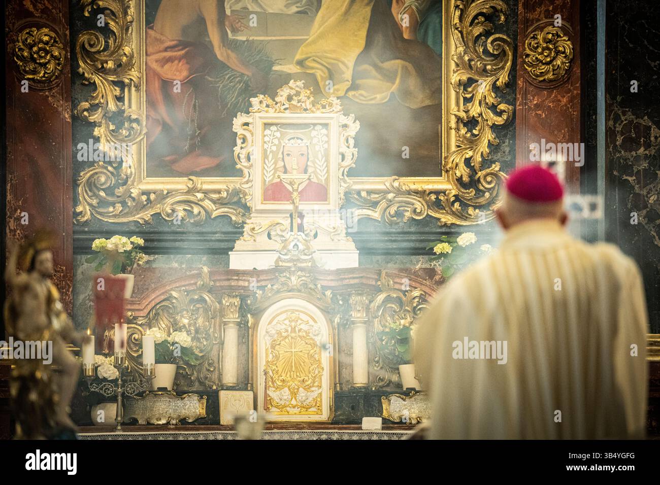 Holy Mass celebrated by Bishop Jan Baxant in Basilica of St. Lawrence ...