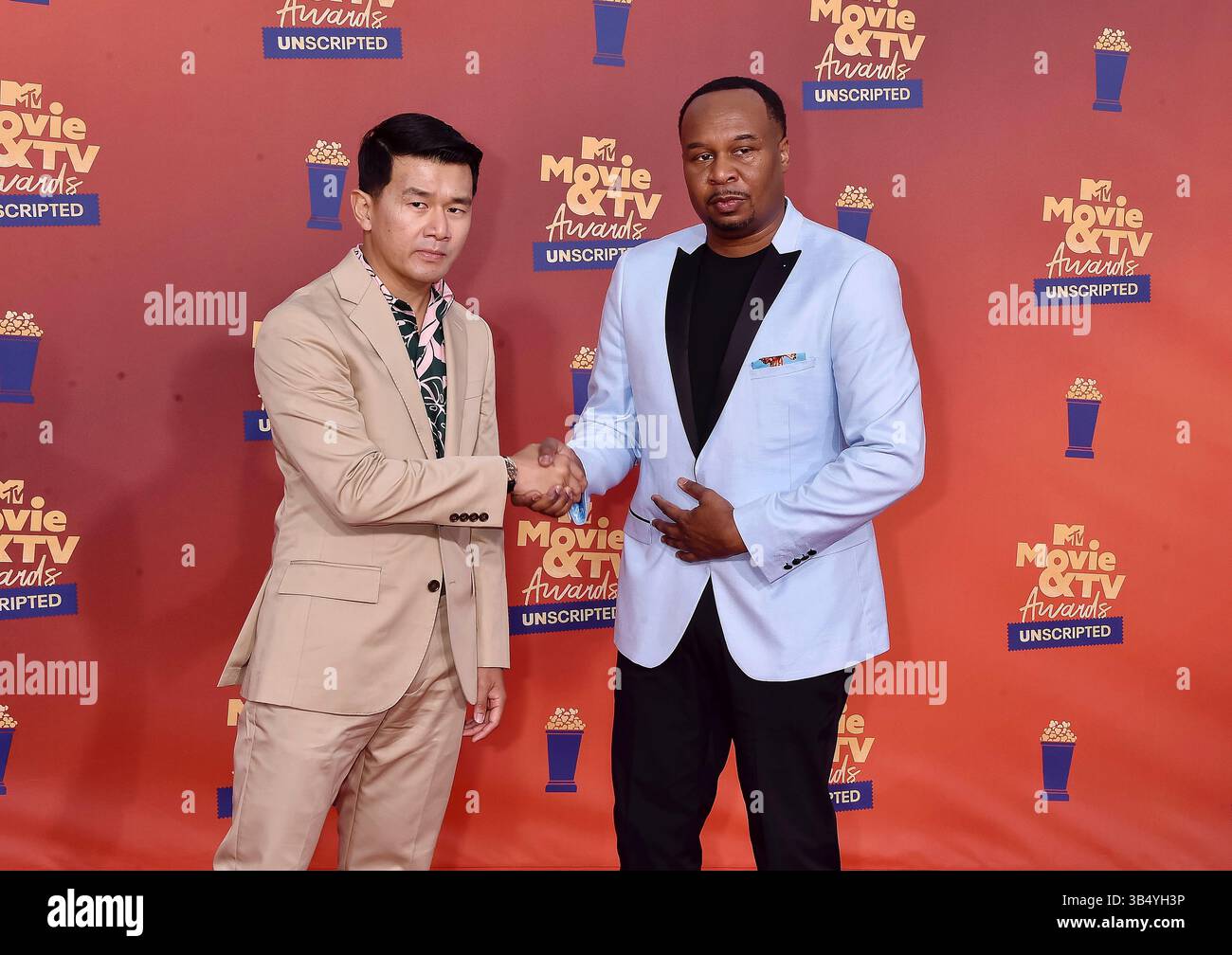 June 2, 2022, Venice, Italy: Ronny Chieng and Roy Wood Jr. attend the ...