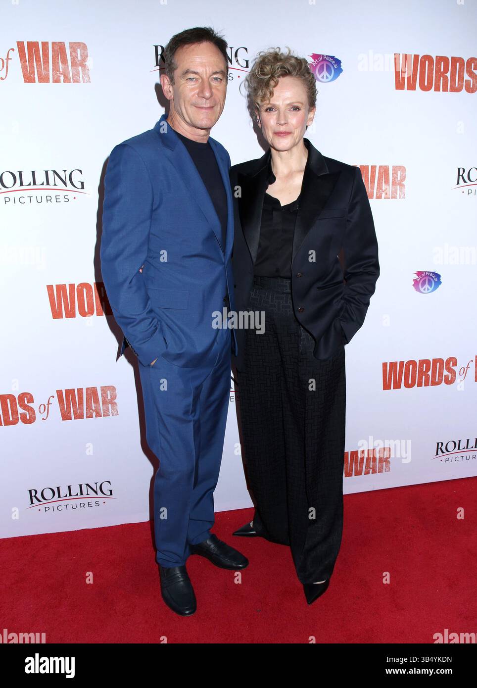 New York City, USA. 30th Apr, 2025. Jason Isaacs and Maxine Peake ...