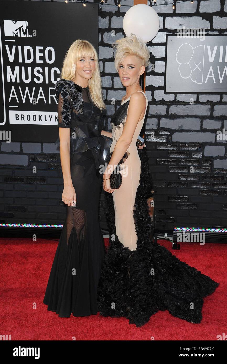 Miriam Nervo and Olivia Nervo at the 2013 MTV Video Music Awards at the ...