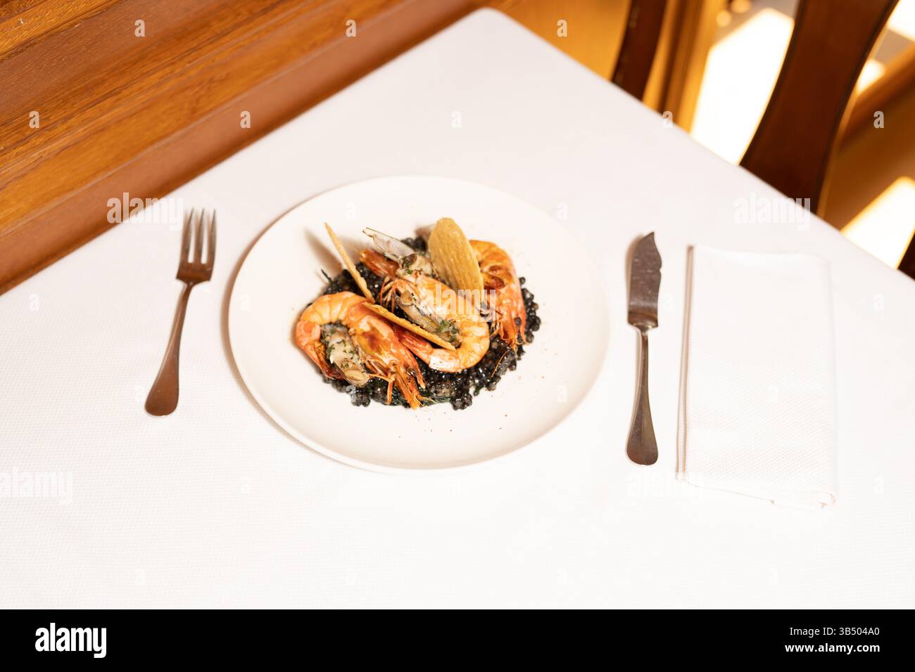 Plated prawn textures hi-res stock photography and images - Alamy