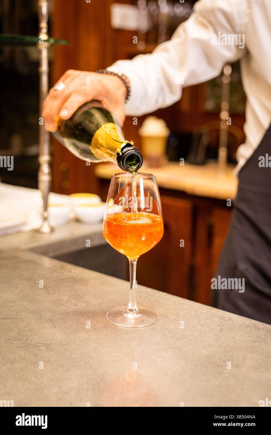 Polished food and drink setup hi-res stock photography and images - Alamy