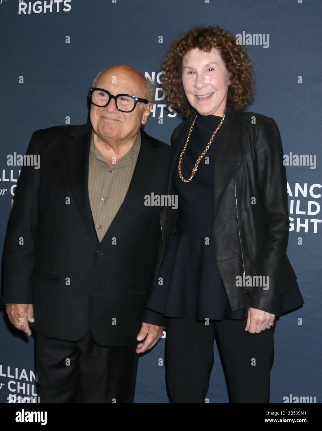 LOS ANGELES - APR 30: Danny DeVito, Rhea Perlman at the 33rd Annual Champions for Children at ...