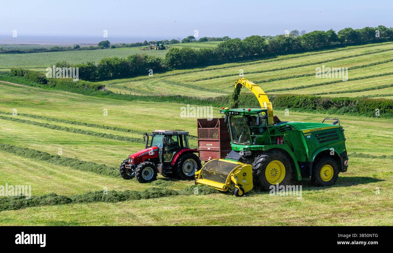 Silage making may 2025 hi-res stock photography and images - Alamy