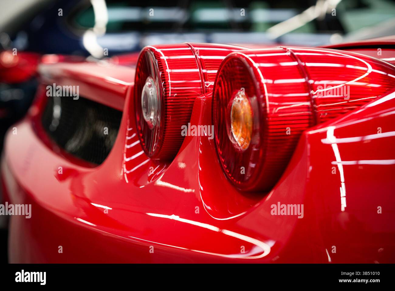 Ferrari tail lights hi-res stock photography and images - Alamy