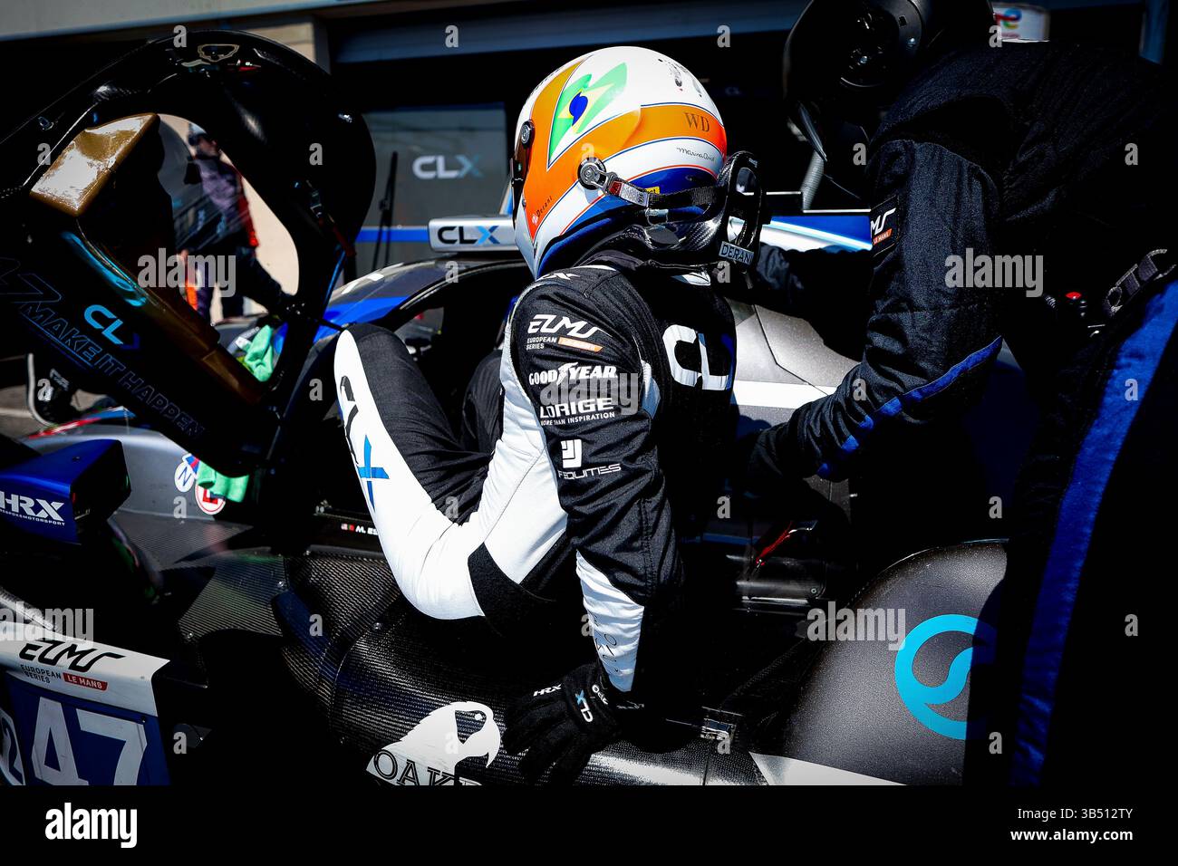 Le Castellet, France. 01st May, 2025. DERANI Pipo (bra), CLX Motorsport, Oreca 07, LMP2 ...