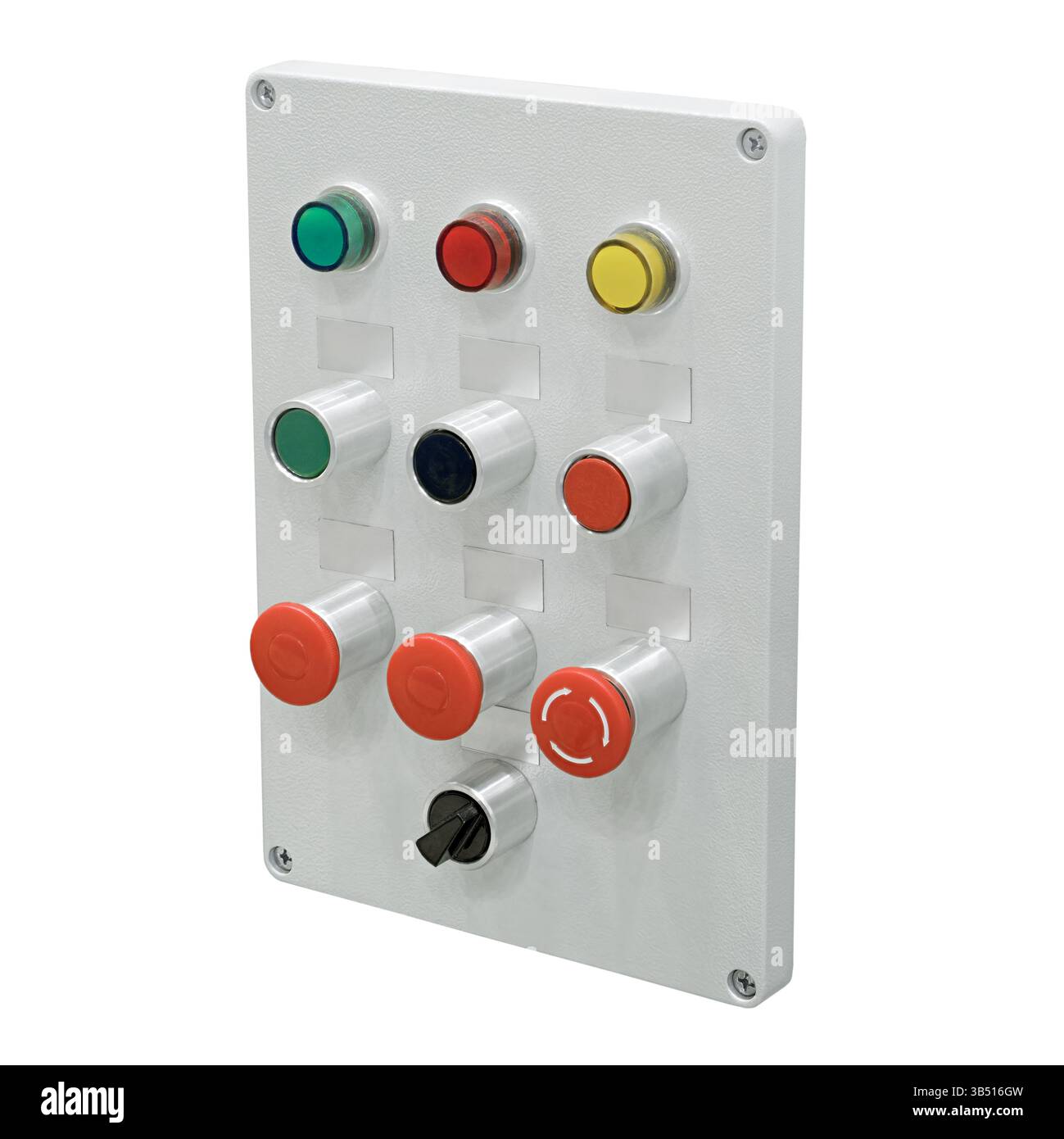 Black control panel switches Cut Out Stock Images & Pictures - Alamy