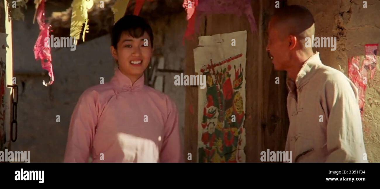 RED SORGHUM - FILM STILLS. 1987. China. Gong Li and Rujun Teng in Red ...
