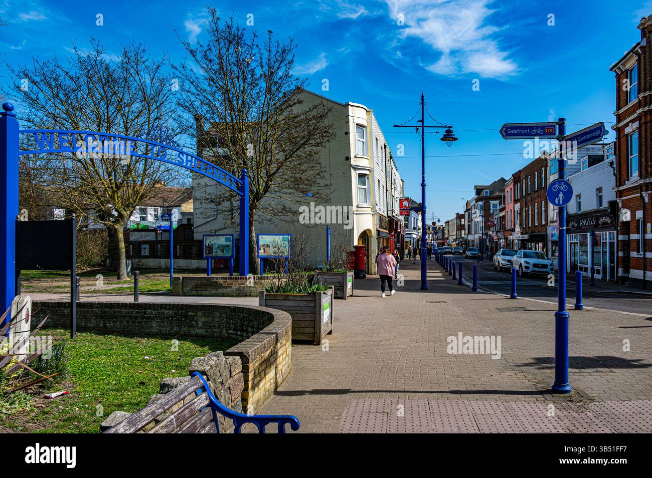 Sheerness street signs hi-res stock photography and images - Alamy