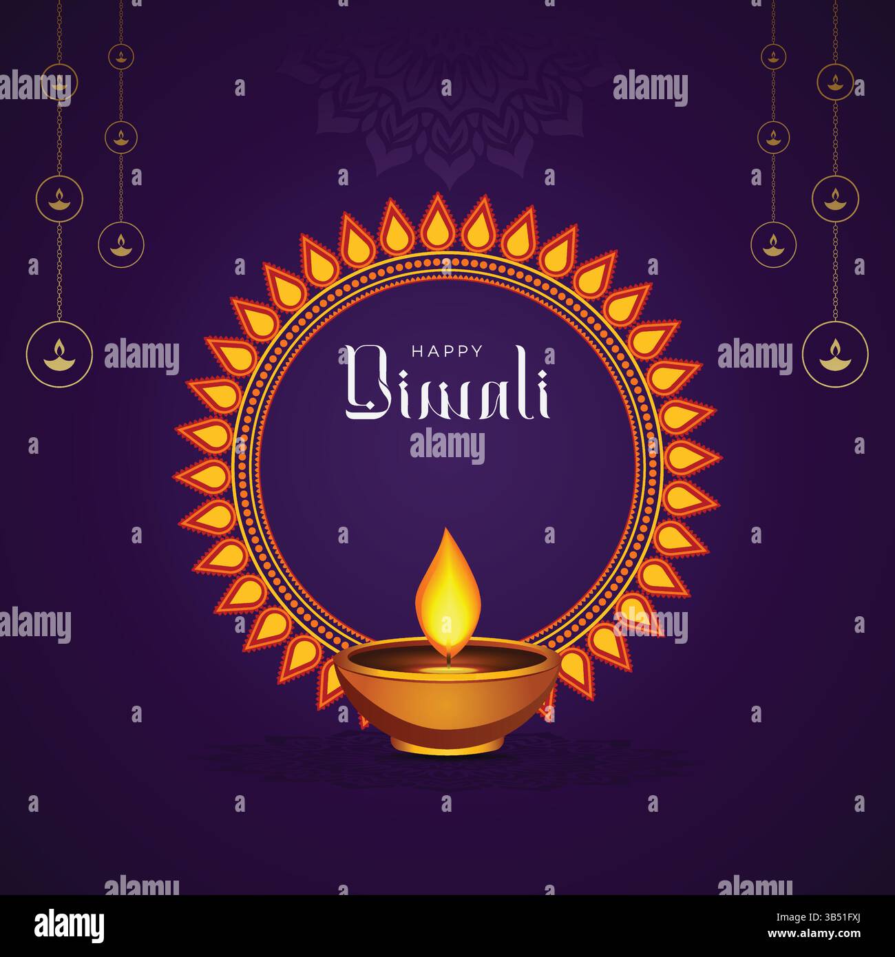 Poster design diwali festival hi-res stock photography and images - Alamy