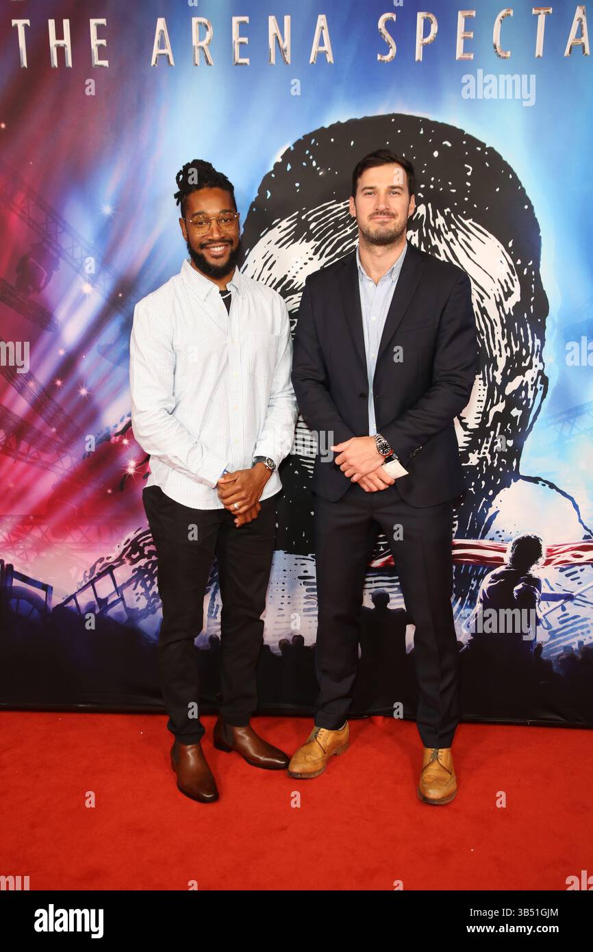 Sydney, Australia. 1st May 2025. L-R: Travis Burbanks and Martin Spies ...