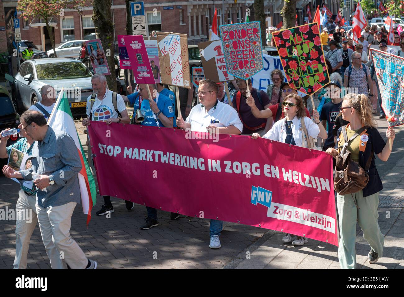 Amsterdam The Netherlands 1st May 2025 Dag van de Arbeid - Labour Day ...