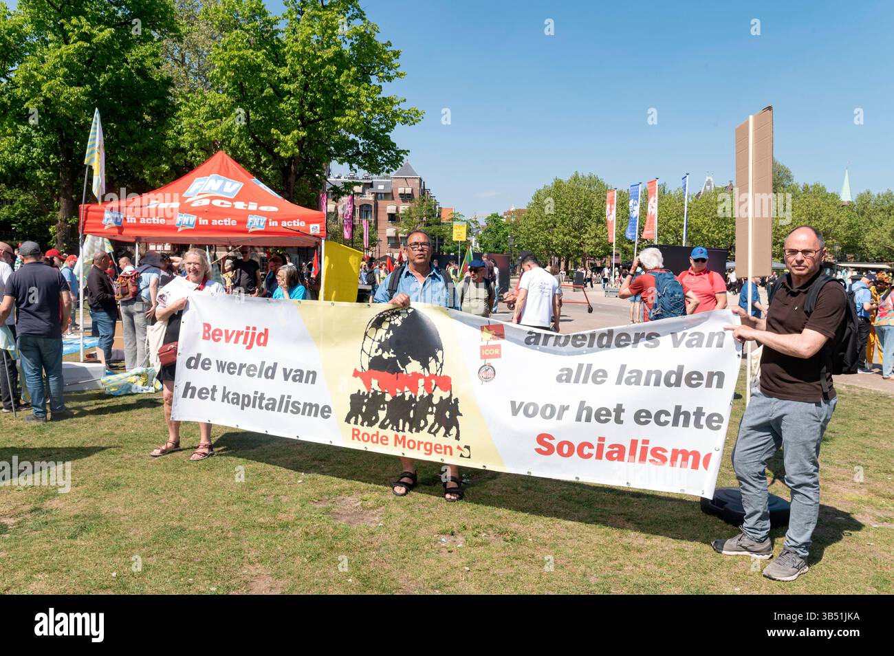 Amsterdam The Netherlands 1st May 2025 Dag van de Arbeid - Labour Day ...