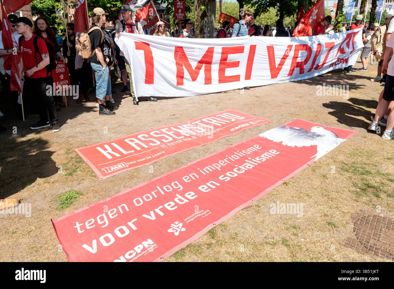 Amsterdam The Netherlands 1st May 2025 Dag van de Arbeid - Labour Day ...