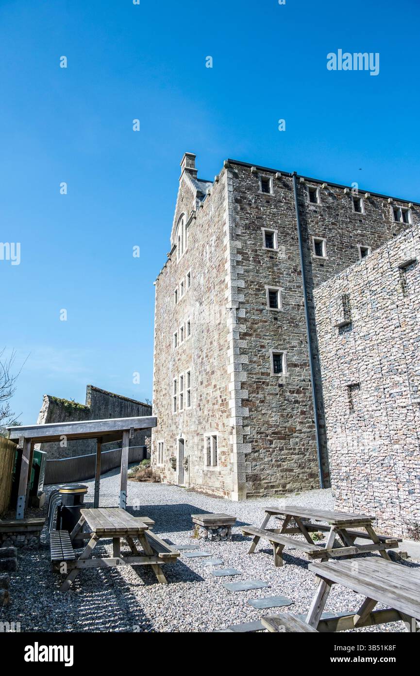 The image is of the notorious Georgian and Victorian era Bodmin Jail in ...