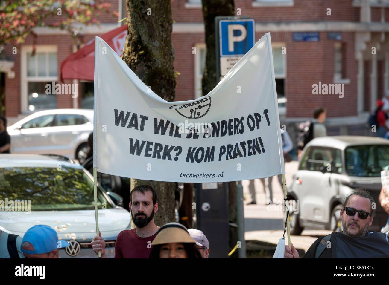 Amsterdam The Netherlands 1st May 2025 Dag van de Arbeid - Labour Day ...