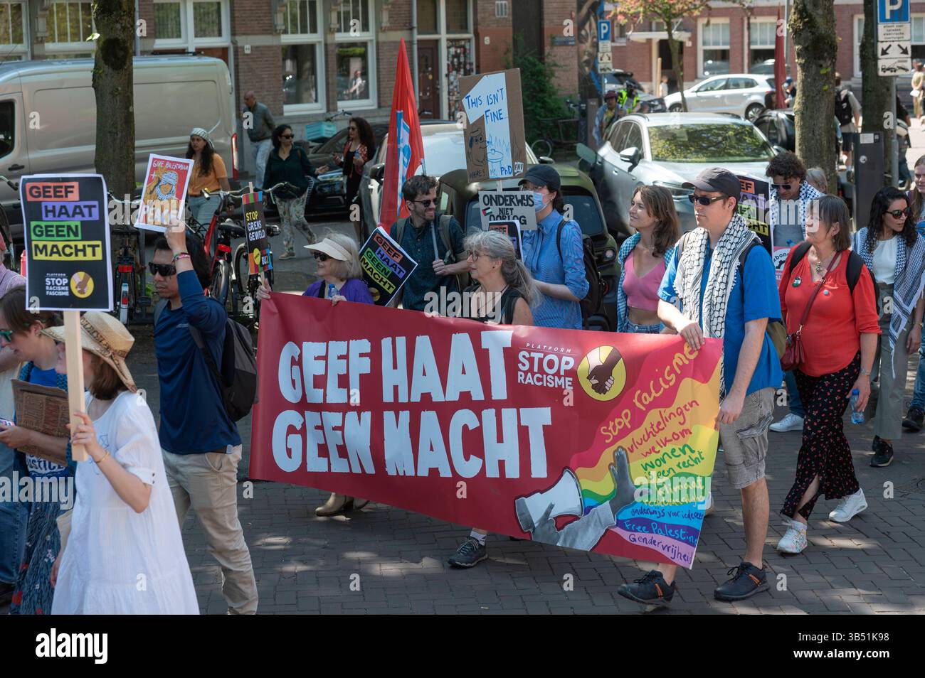 Amsterdam The Netherlands 1st May 2025 Dag van de Arbeid - Labour Day ...
