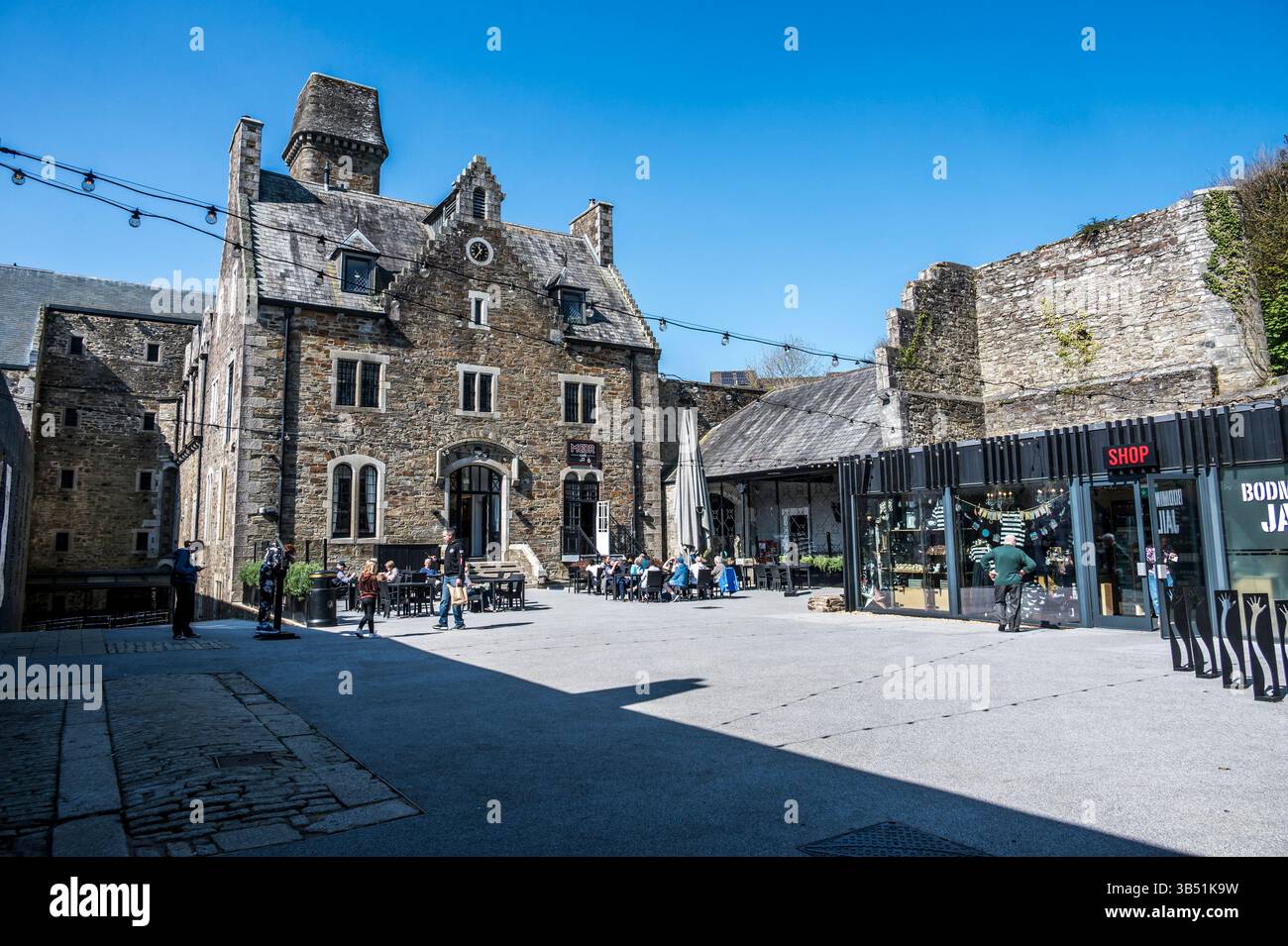 The image is of the inner courtyard at the once notorious Georgian and ...