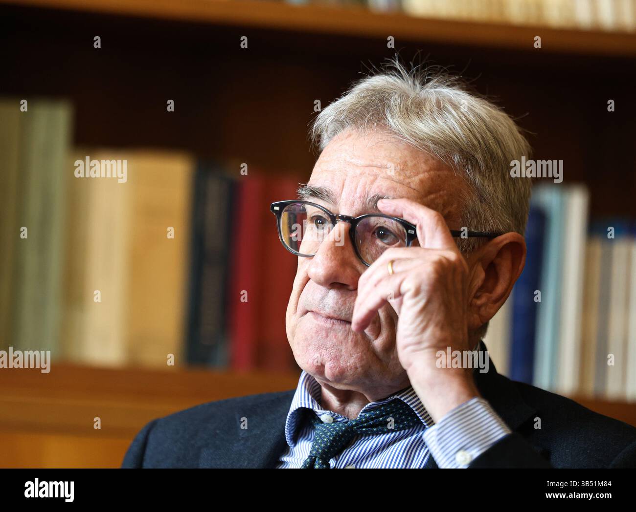 Rome, Italy. 23rd Apr, 2025. Prof. Oliviero Diliberto, dean of the ...