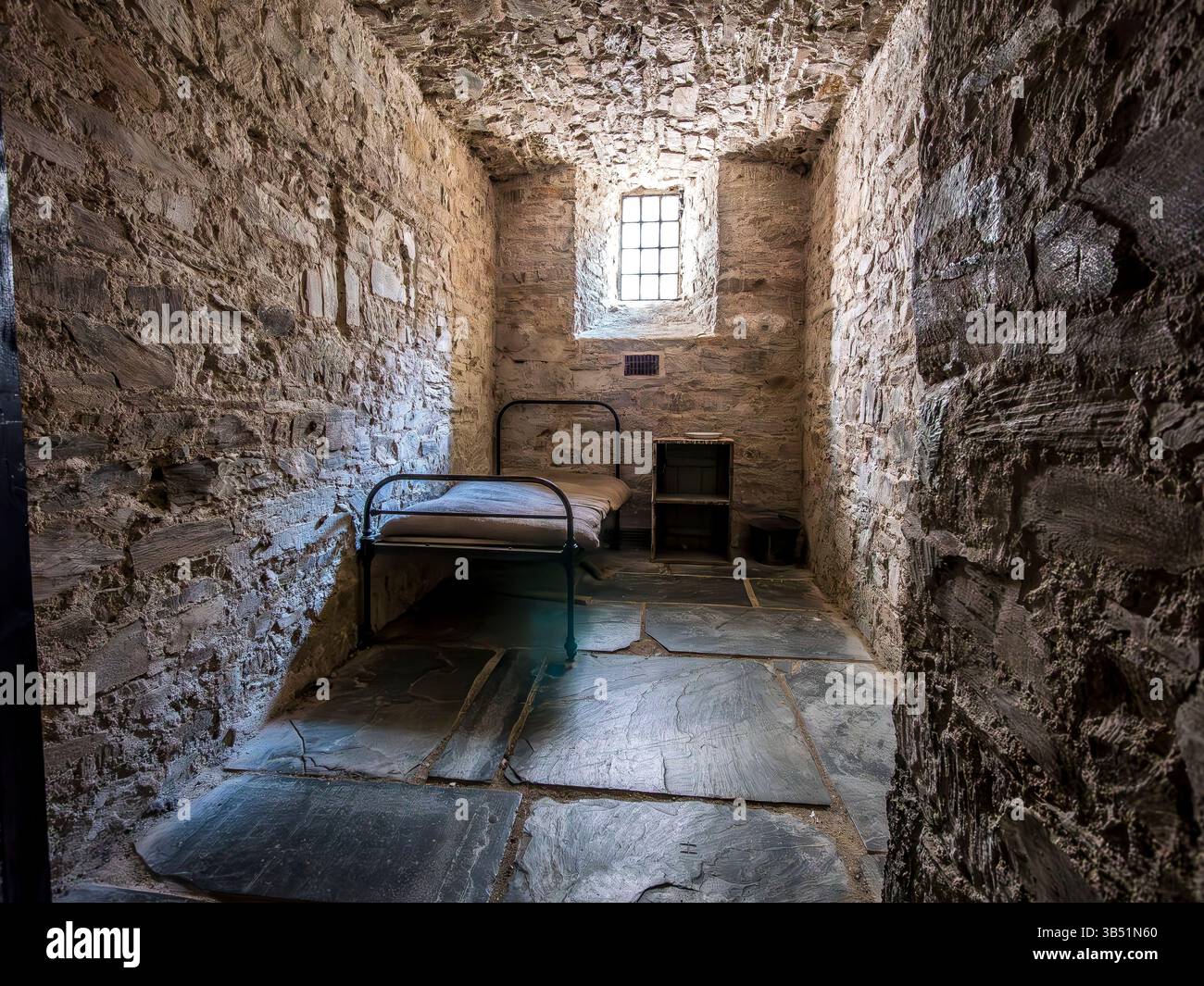 The image is of a typical cell at the once notorious Georgian and ...