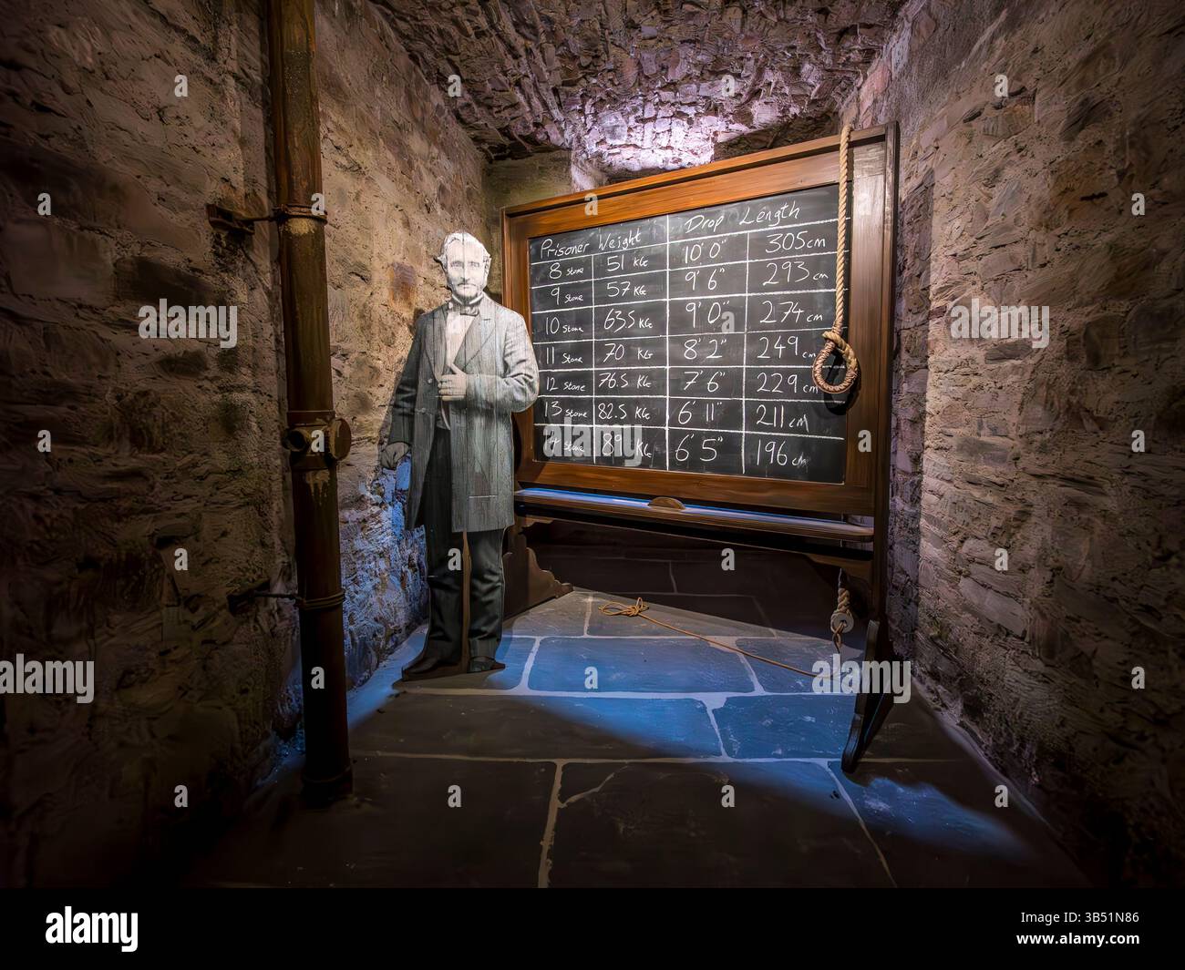 The image is of the hangman's execution pit with executioner at the ...