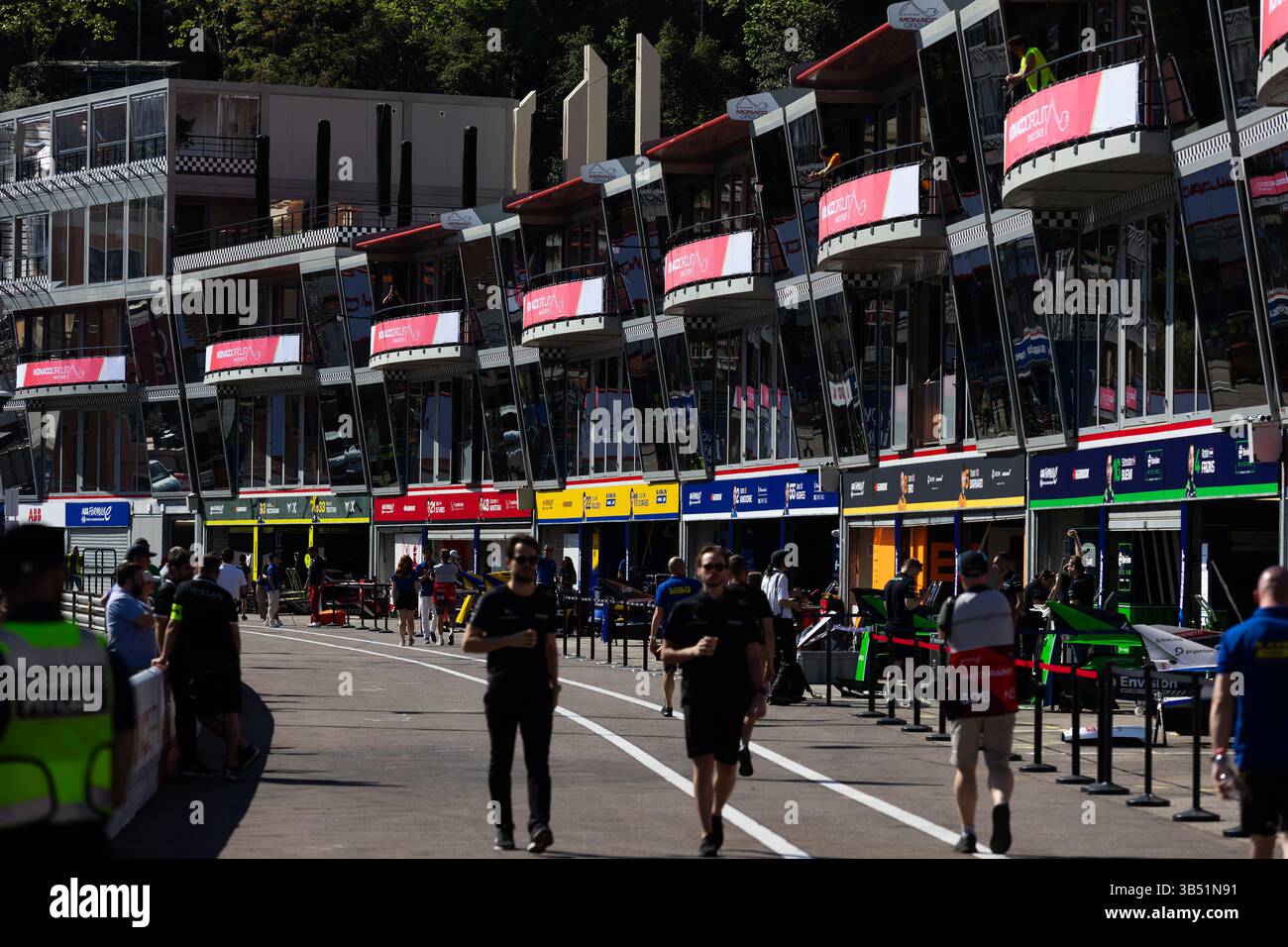 Paddock ambiance during the Monaco ePrix, 6th and 7th round of the 2024 ...