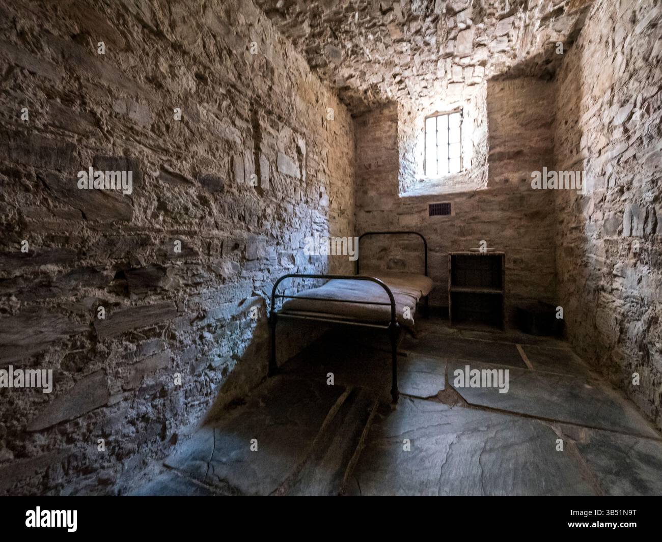 The image is of a typical cell at the once notorious Georgian and ...