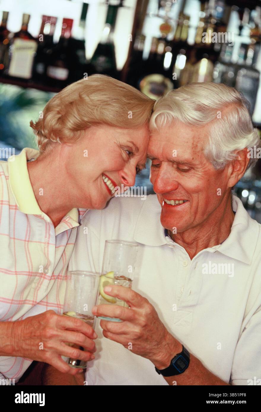 Old man and old woman pub hi-res stock photography and images - Alamy