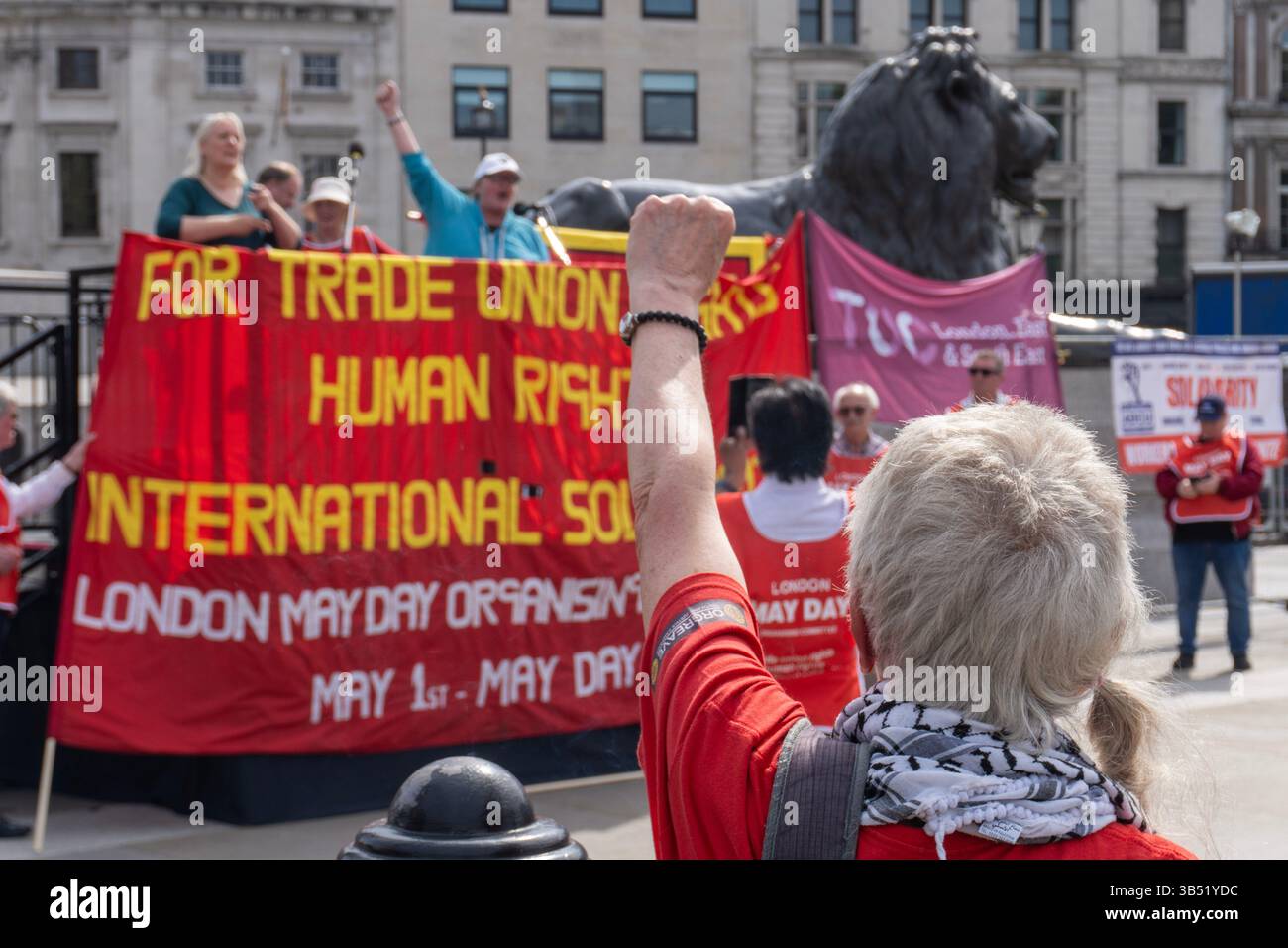 Left wing movement in trafalgar square hi-res stock photography and ...