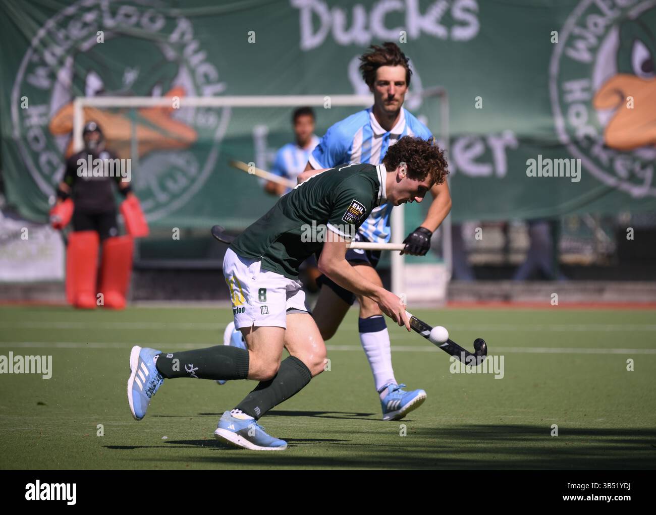Waterloo, Belgium. 01st May, 2025. Watducks's Marin Van Heel and ...