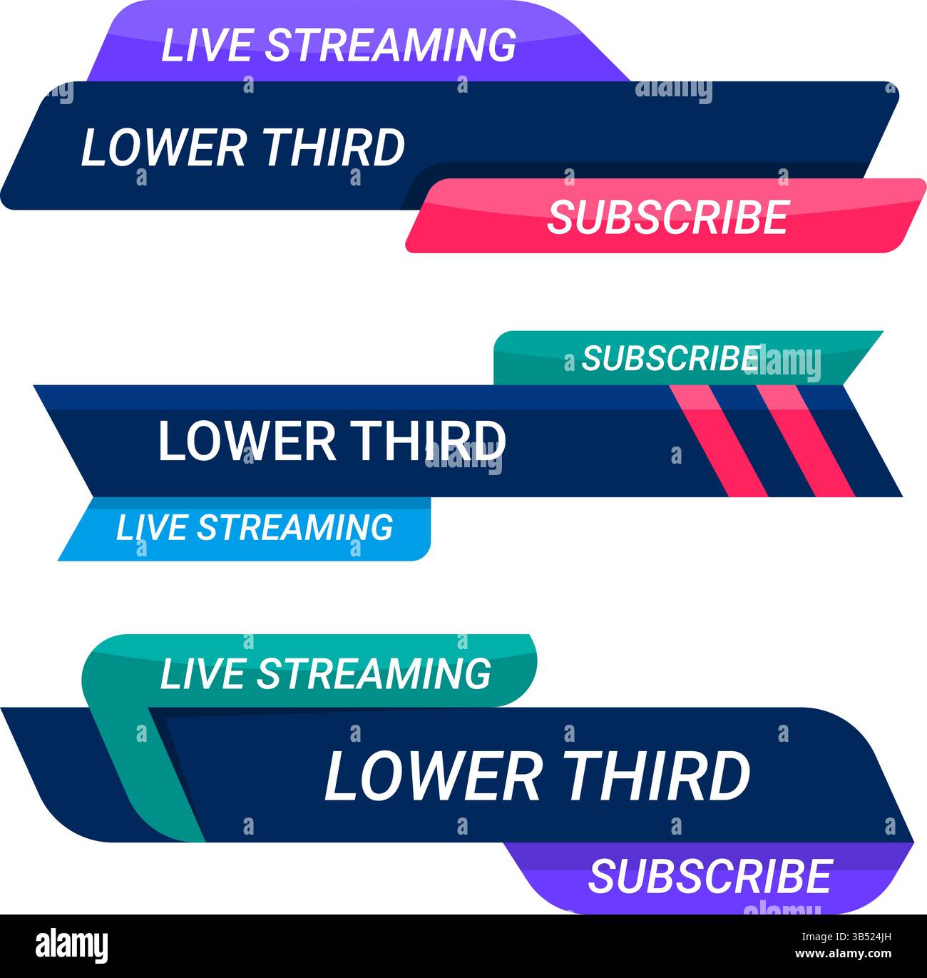 Animated youtube banner hi-res stock photography and images - Alamy