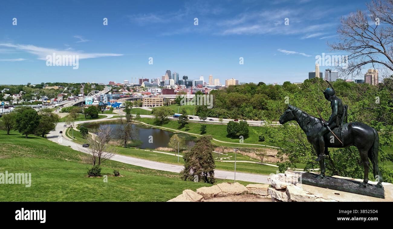 Kansas City, Missouri - April 29, 2025: Aerial Views of Kansas City ...