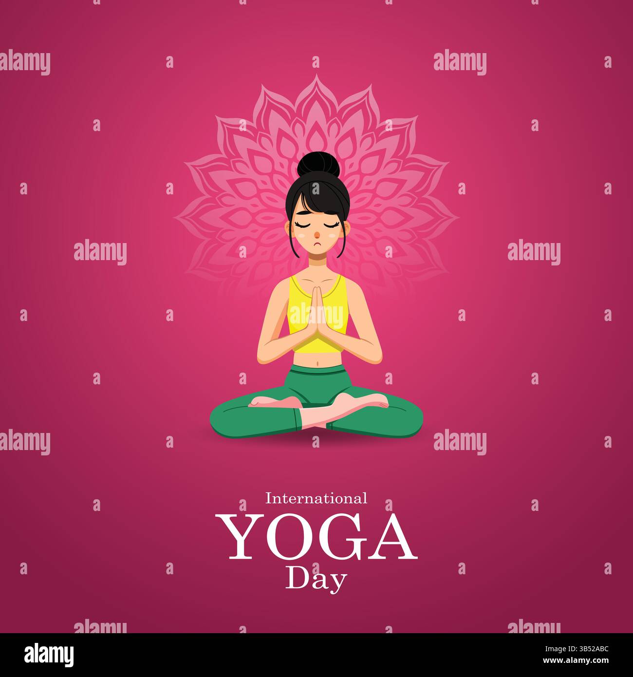 Woman relaxation day on Stock Vector Images - Alamy