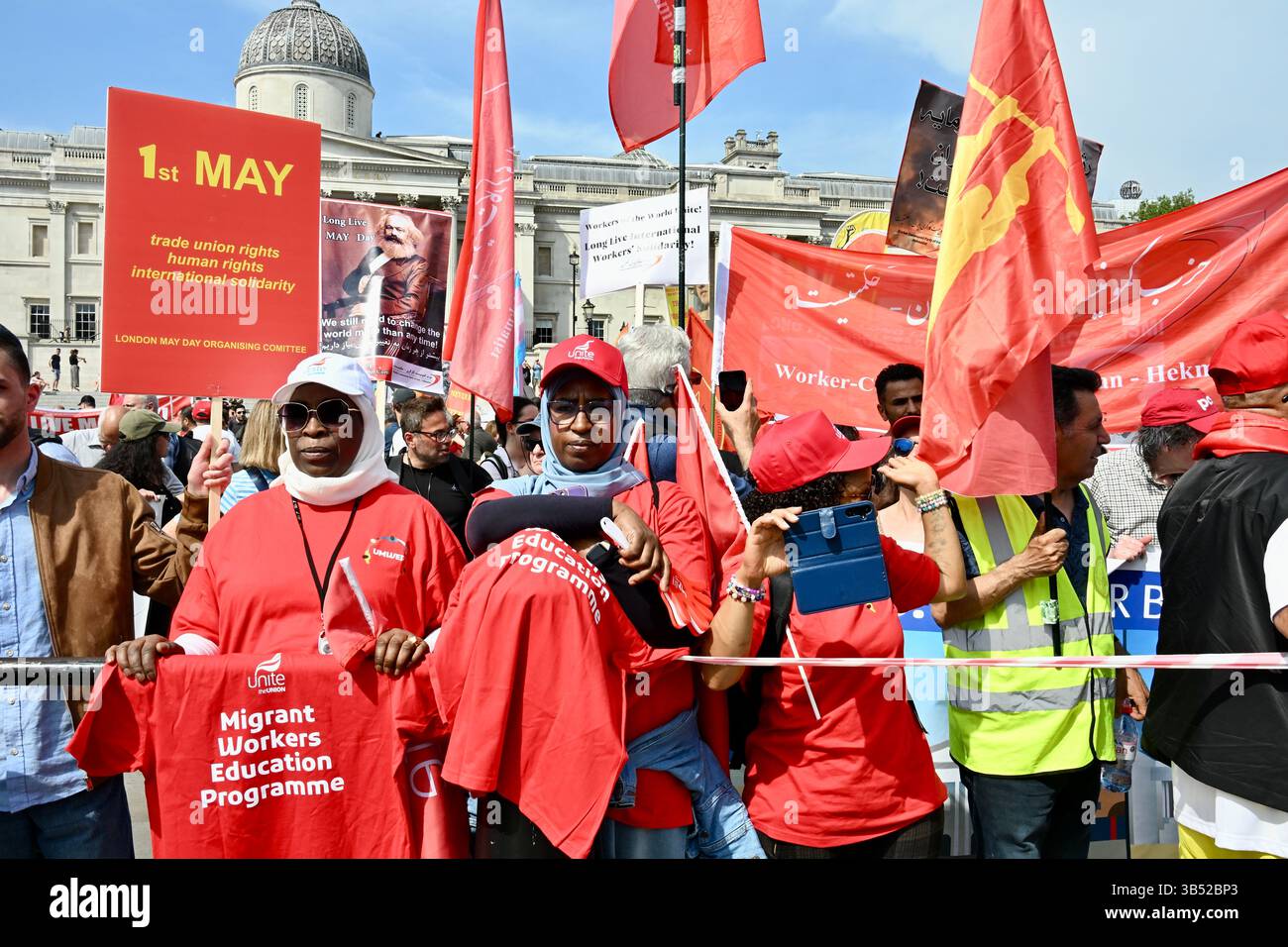 London, UK. Annual May Day March & Rally in celebration of ...