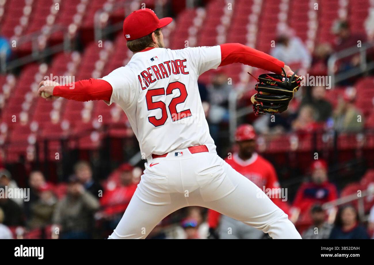 ST. LOUIS, MO -APRIL 01: St. Louis Cardinals starting pitcher Matthew ...