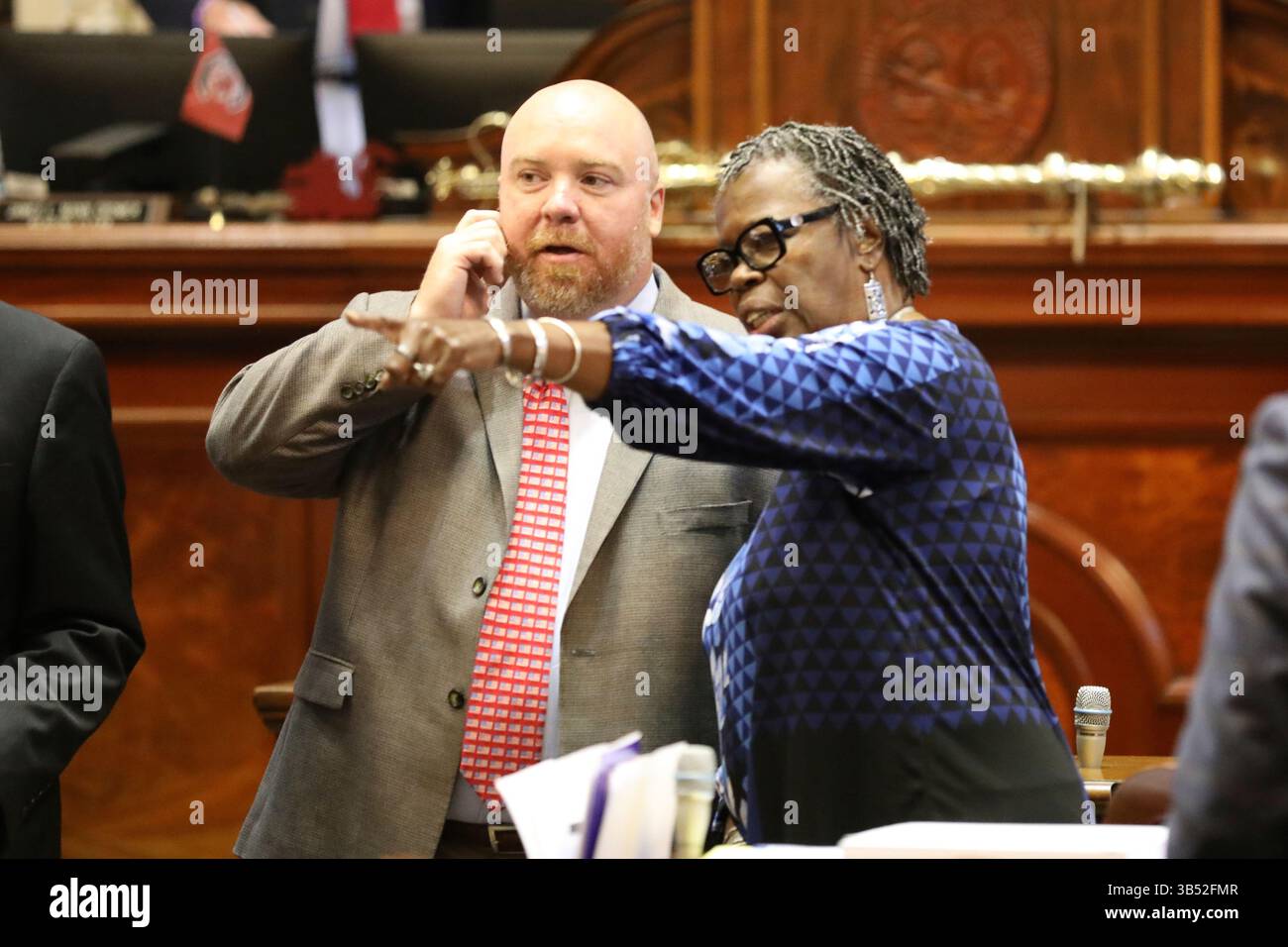 South Carolina Sen. Everett Stubbs, R-Rock Hill, left, and Rep. Gilda ...