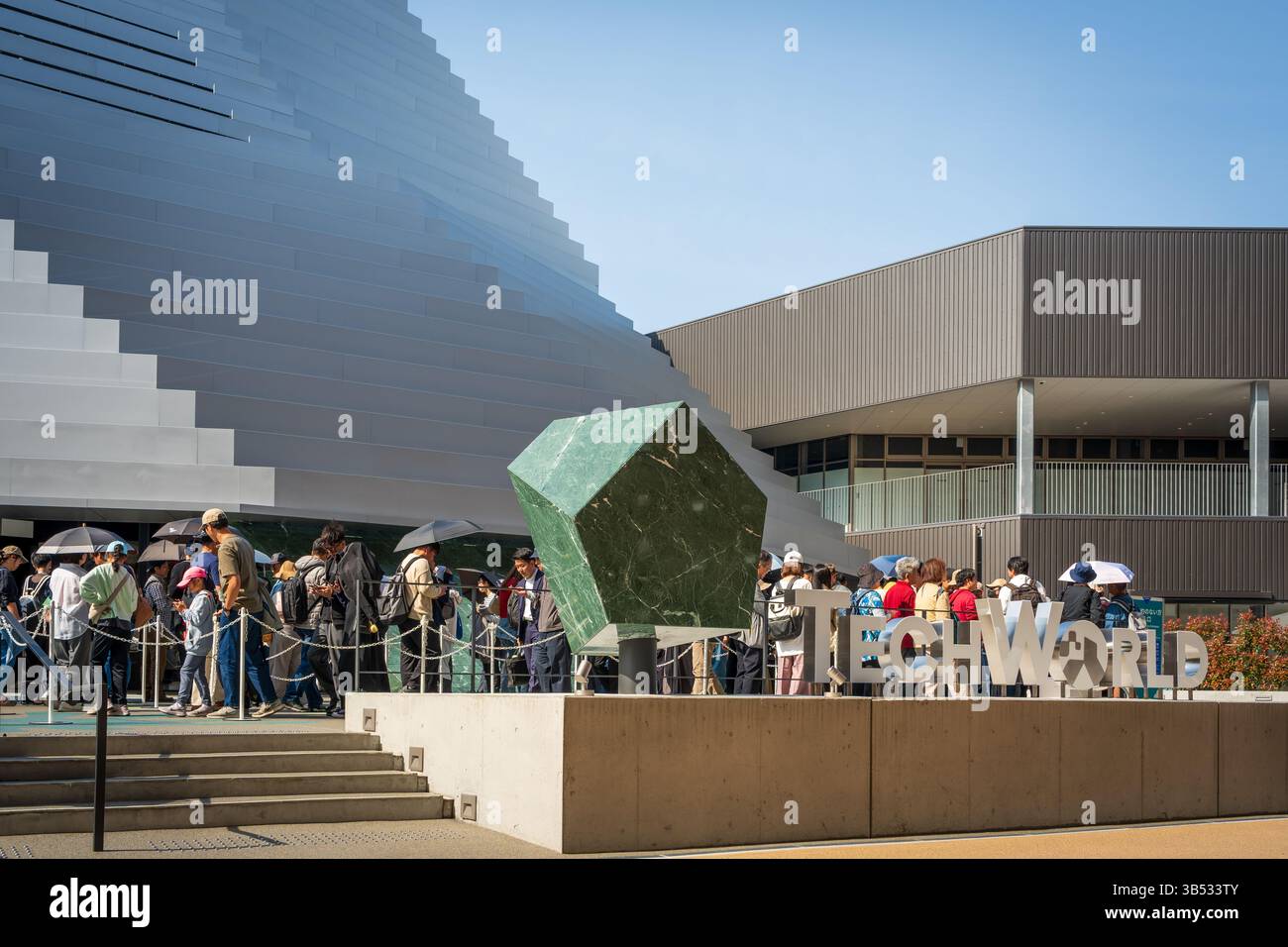Osaka, Japan - April 30 2025 : Tech World ( Taiwan ) pavilion at Expo ...
