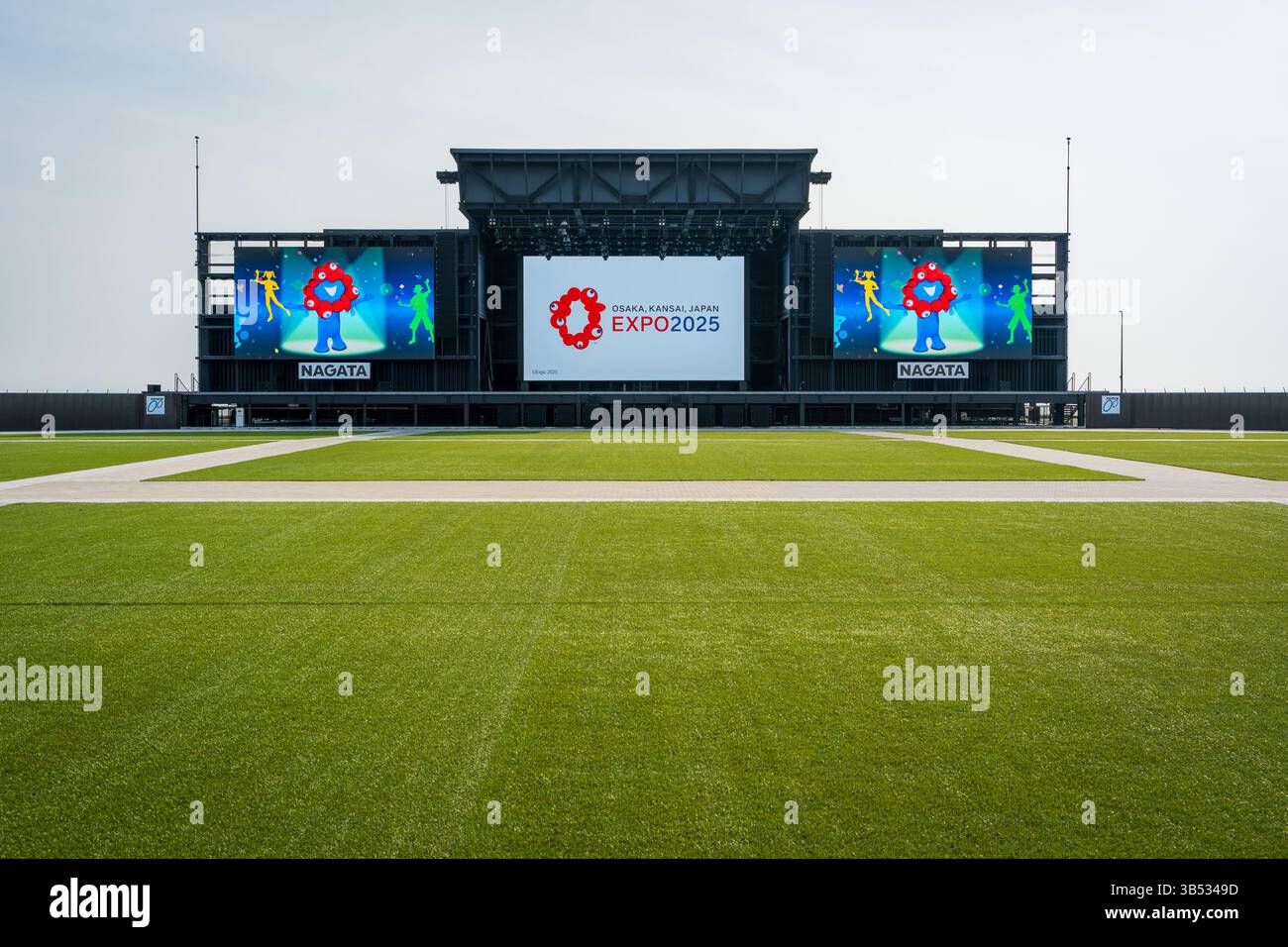 Osaka, Japan - April 30 2025 : The EXPO Arena Matsuri, an open-air ...